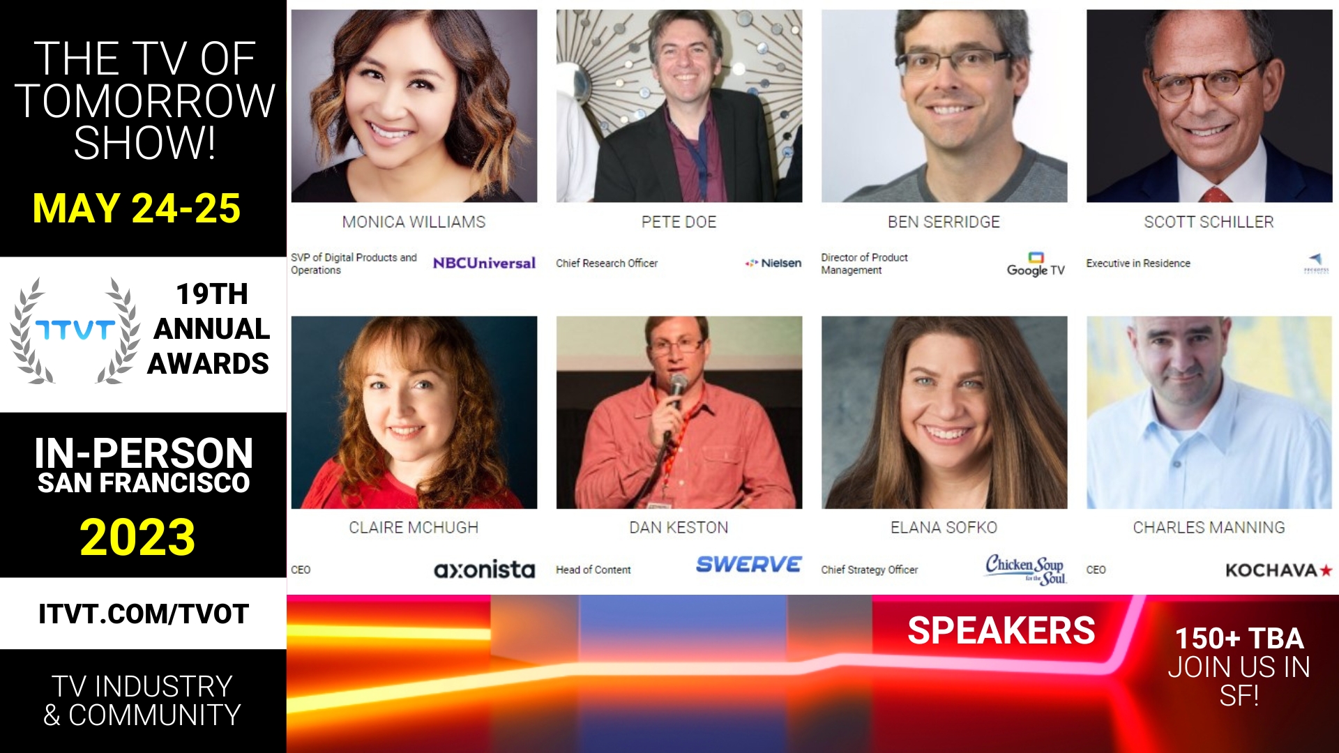 Just Two Days Left to Purchase Your Early-Bird Tickets to TVOT SF 2023 ...