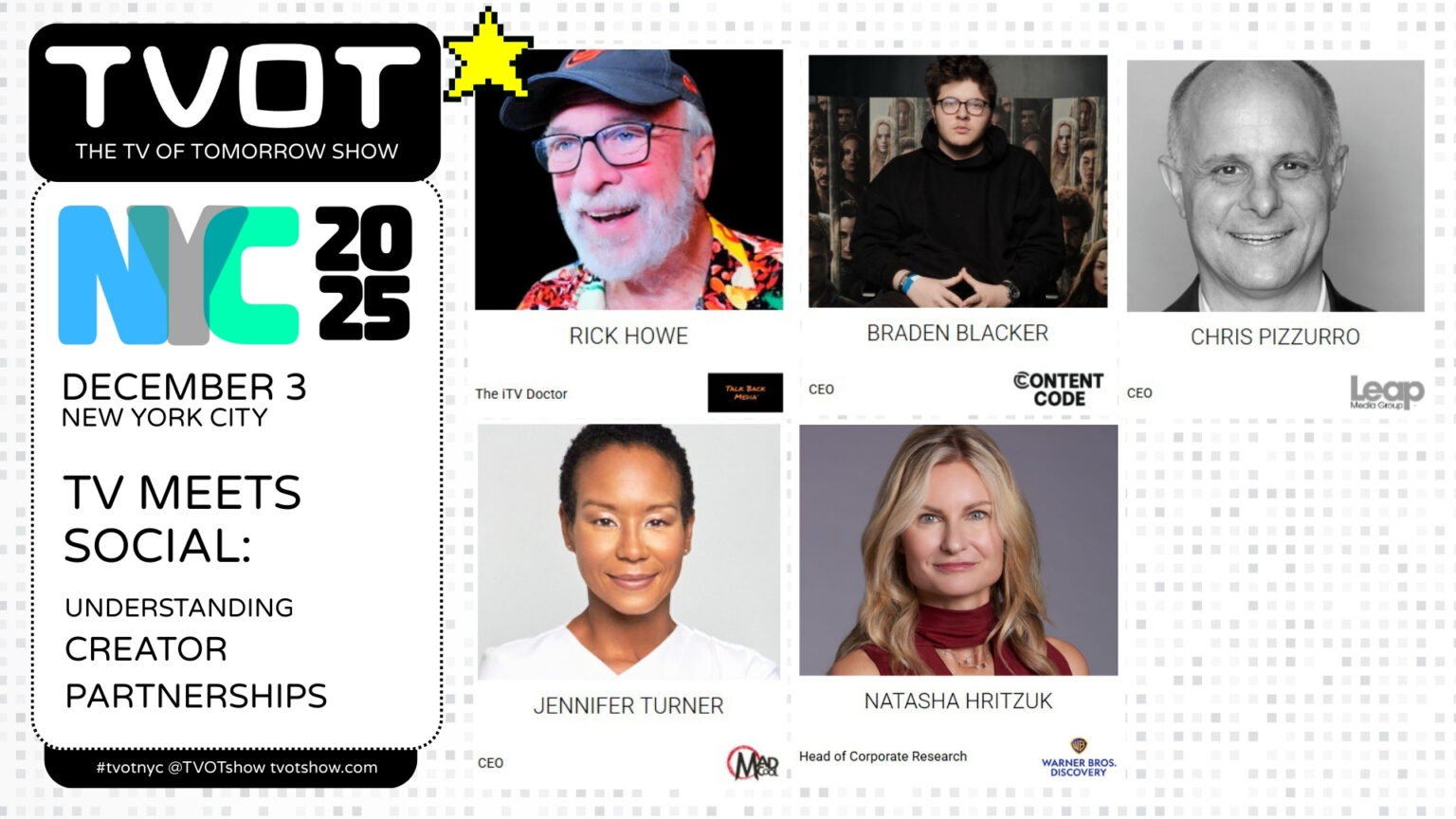 TVOT NYC 2025: TV Meets Social: Understanding Creator Partnerships - ITVT